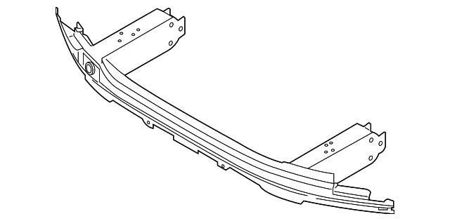 51117385289 - 2017-2023 BMW Upper Impact Bar (51-11-7-385-289) | BMW of ...