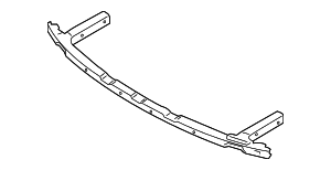 51117385290 - 2017-2023 BMW Lower Impact Bar (51-11-7-385-290) | BMW of ...