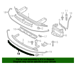51118067656 - 2017-2020 BMW Lower Absorber (51-11-8-067-656) | BMW of ...