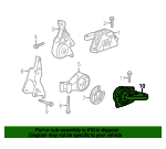 2010-2019 GM Front Transmission Mount 22801992 GM | GMPartsDirect.com