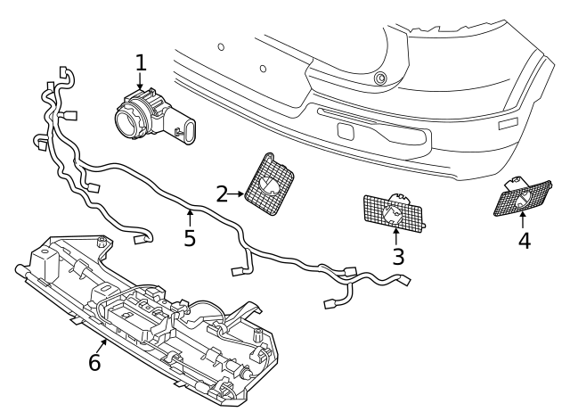 2019-2020 Volvo XC40 Sensor 31419701 | TascaParts.com