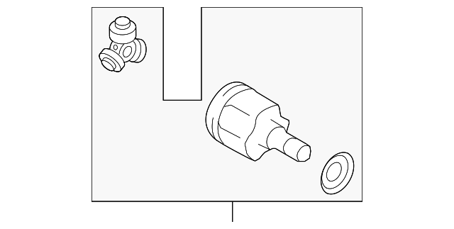 2009-2021 Nissan GT-R Inner Cv Joint 39711-CG000 | OEM Parts Online
