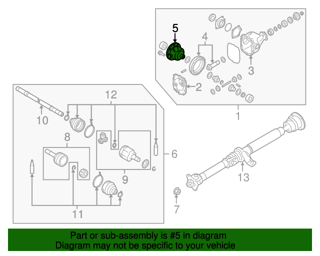 2023-2024 Nissan GT-R Differential Carrier 38420-6HW0A | Temecula ...