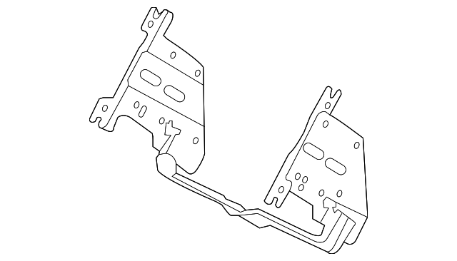 77255-TF0-000 - 2009-2013 Honda Fit - Bracket Audio | Genuine Honda Parts
