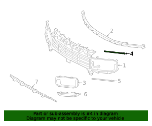 2019-2023 Porsche Cayenne Inner Reinforced 9Y0-807-327 | Porsche Marin