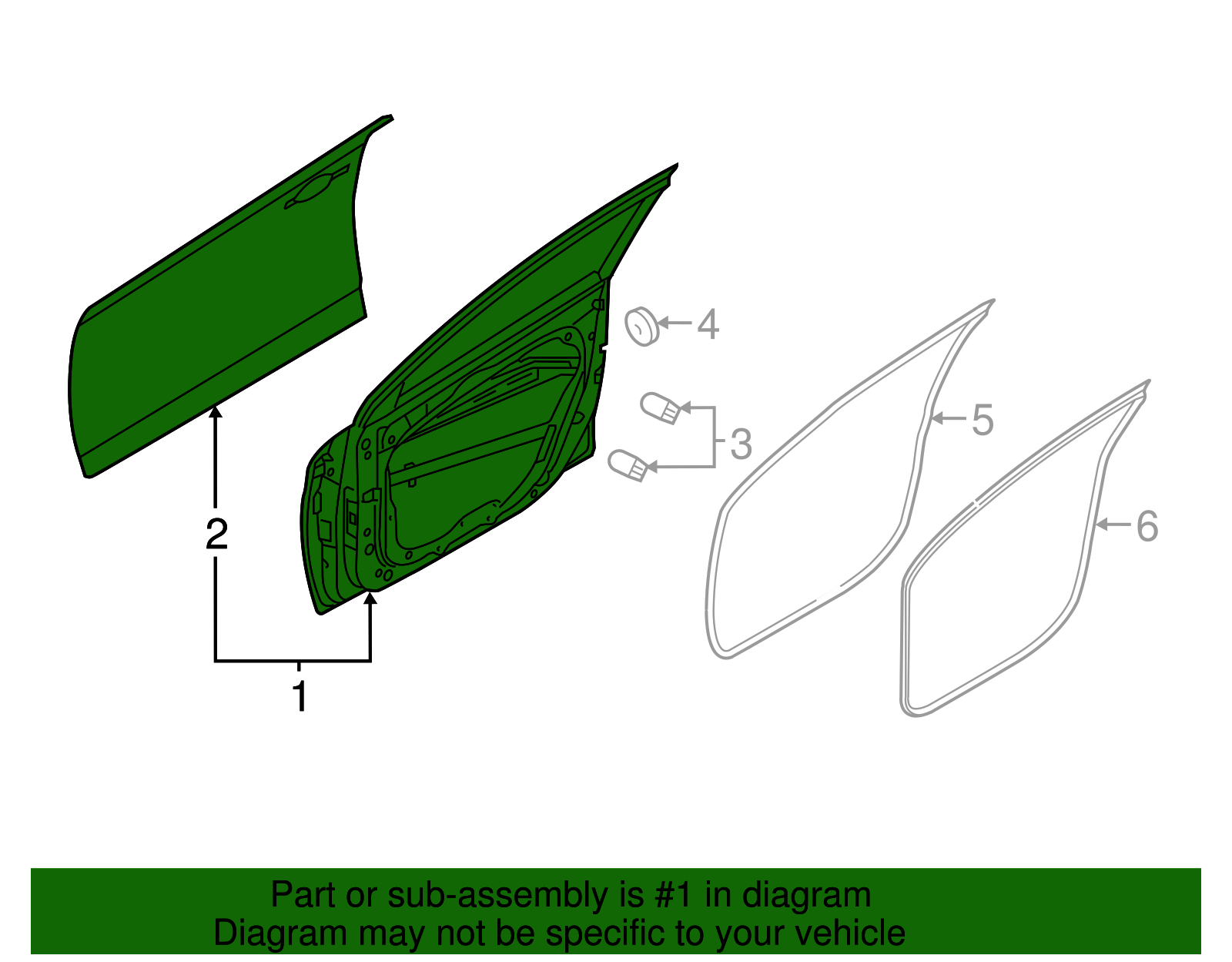 2017-2020 Hyundai Elantra Door Shell 76004-F2000 | OEM Parts Online