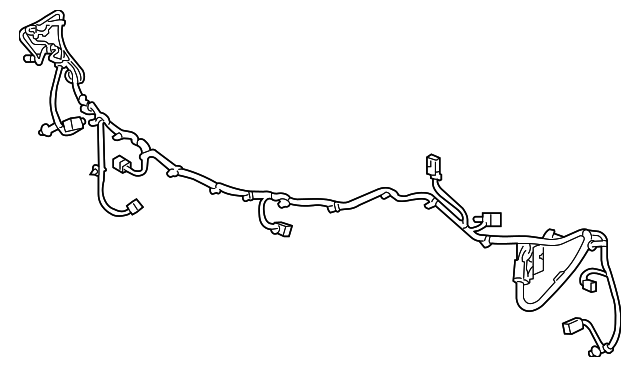 2022-2024 Buick Enclave Front Object Alarm Sensor Wiring Harness ...