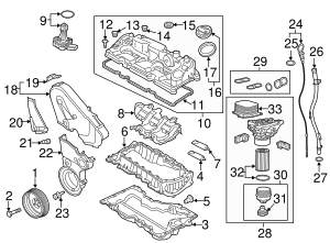 2015 Volkswagen Oil Filter Housing 03N-115-389-A | VW Direct Parts