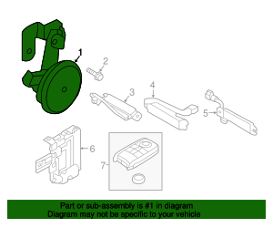 2015-2022 Kia Warning Buzzer 95710 C1000 | OEM Parts Online