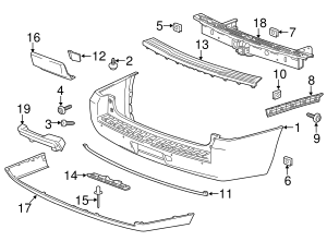 2015-2020 Cadillac Access Cover (Unpainted) 84410295 GM | GMPartsDirect.com