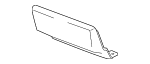 84410295 - Primed Rear Bumper Fascia Trailer Hitch Access Hole Cover ...