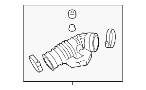 2011-2012 Infiniti G25 Duct Assembly 16576-JK01A | Infiniti of Warwick