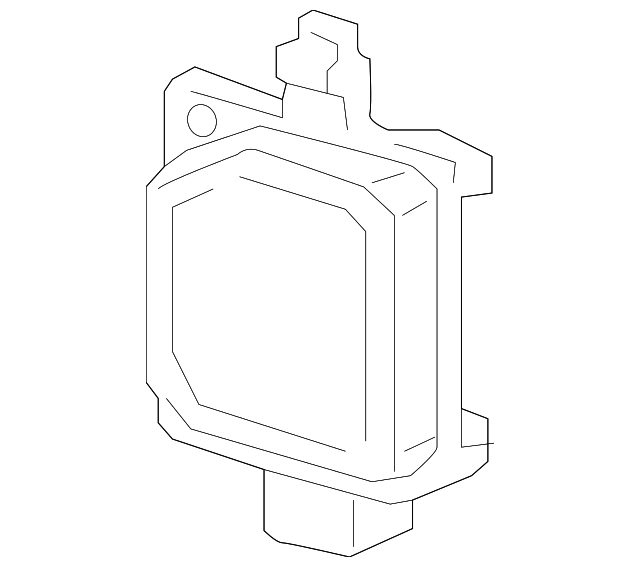 88162-47031 - Blind Spot Radar - 2021-2022 Toyota | OEM Genuine Toyota ...