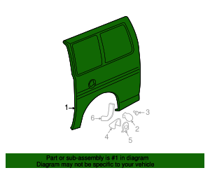 88980295 GM Driver Side Body Side Outer Panel | GM Parts Store