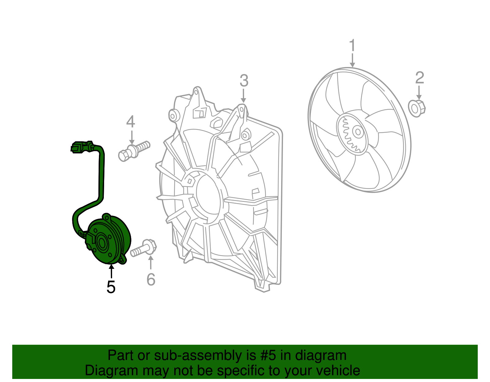 19030-RYE-A11 - Fan Motor 2011-2025 Honda | Honda Parts Online
