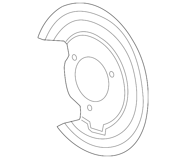 2018-2020 Buick Backing Plate 84145653 | GMPartsDirect.com