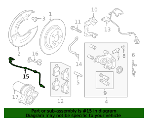2016-2024 Jaguar ABS Sensor T2H48445 | JaguarParts.com