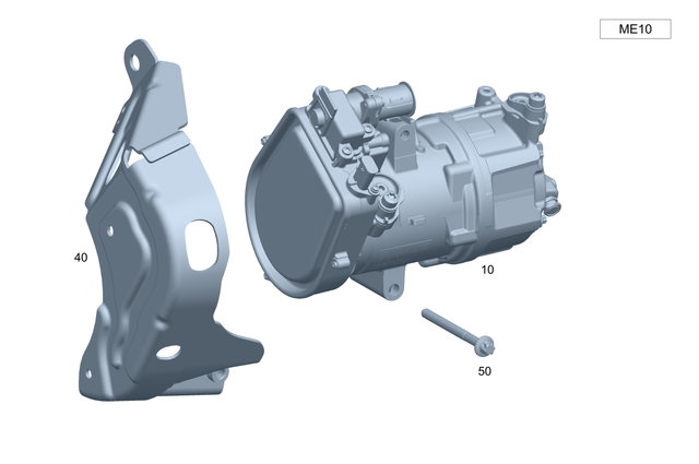 000-830-14-01 - Refrigerant Compressor 1991-2025 Mercedes-Benz ...
