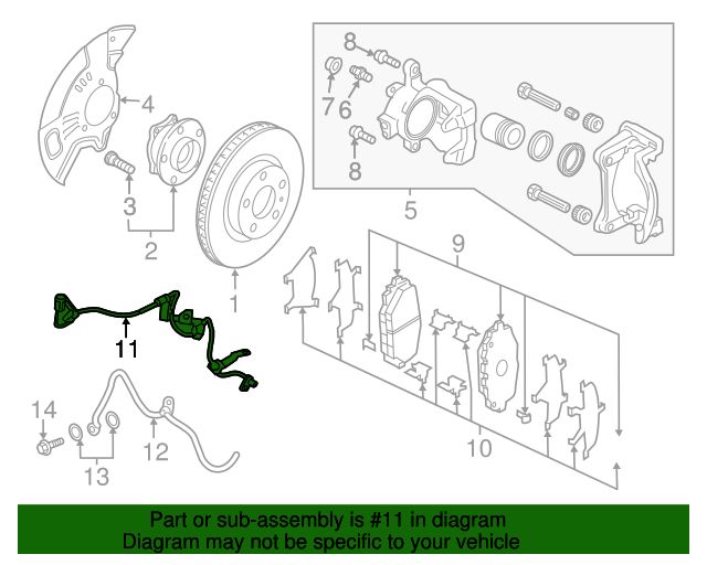 2016-2023 Mazda MX-5 Miata Front Speed Sensor N243-43-70XB | OEM Parts ...