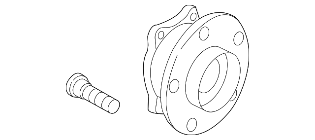 2016-2024 Mazda MX-5 Miata Hub Assembly N243-33-04X | RealMazdaParts.com