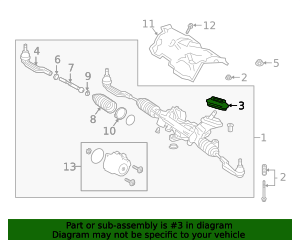 177-462-00-00 - Rack And Pinion Pinion Seal 2019-2023 Mercedes-Benz ...