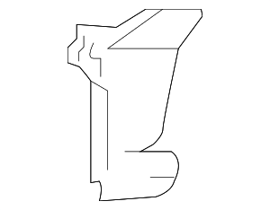 2017-2022 Toyota Prius Prime Filler Panel Pad 52423-47010 | Toyota ...