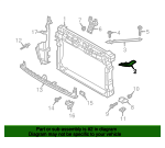 2015-2021 Volkswagen Headlamp Bracket 5GM-804-593-A | VW Direct Parts