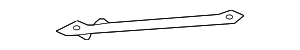 2015-2021 Volkswagen Radiator Support Panel Brace 5GM-805-932 ...