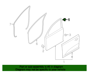 82270-3W000 - Frame Cover 2011-2016 Kia Sportage | Kia.Parts Store