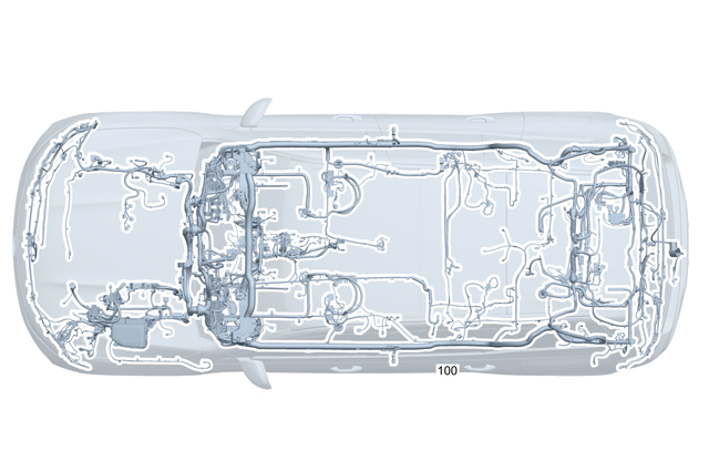 247-540-52-01 - Electrical Wiring Harness 2020-2025 Mercedes-Benz ...