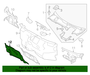 Insulator - 2018-2019 Land Rover Range Rover Evoque (LR085556) | Land ...