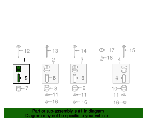 52201-60090 - Body Mount Cushion 2010-2023 Lexus GX460 ...