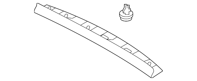 2019-2024 Subaru Forester Upper Gate Trim 94310SJ000VH | Subaru Parts Store