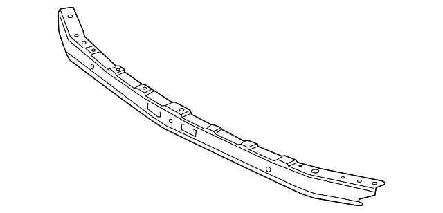 2014-2021 Toyota Tundra Bumper Cover Support Rail (Front) 52114-0C030 ...