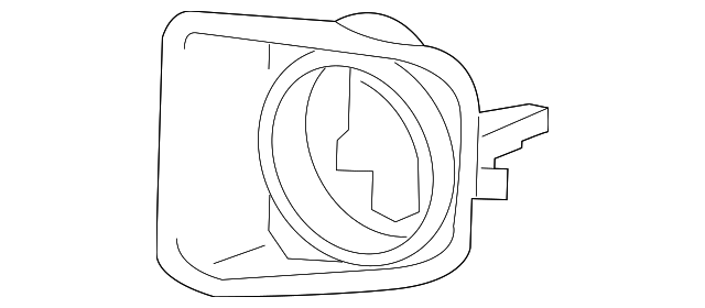 2014-2021 Toyota Tundra Fog Light Trim (Left, Front) 52128-0C070 ...