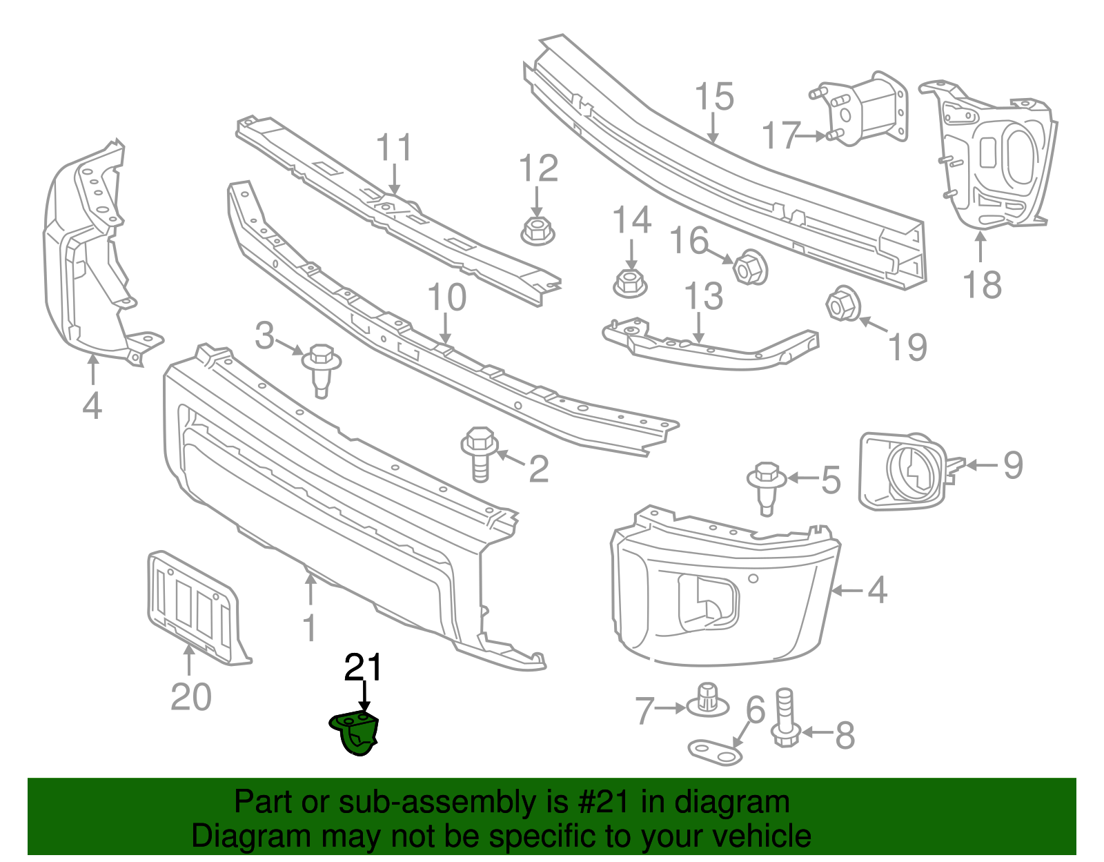 51960-0C011 - Tow Hook - 2007-2020 Toyota Tundra | Nucar Toyota of ...