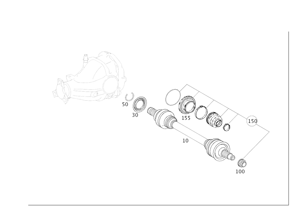 1954-2025 Mercedes-Benz Protective Cap 220-357-06-90 | MB OEM Parts