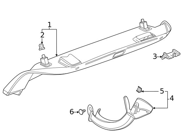 2020-2024 Cadillac CT4 F Trim 84824672 GM | GMPartsDirect.com