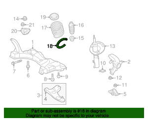 Genuine OEM Ford Part - Lower Insulator YS4Z-8484-AA | Genuine OEM Ford ...