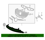 2019-2020 Buick Envision Front Lower Grille 42489948 GM | GMPartsDirect.com