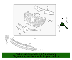 2019-2020 Buick Envision Front View Driver Information Camera 84082778 ...