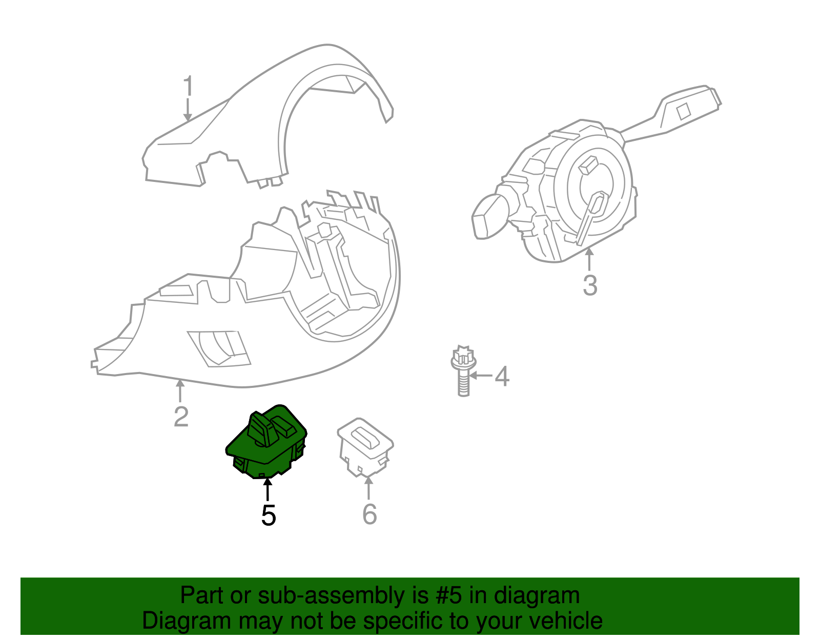 61-31-9-188-877 - Adjust Switch 2009-2019 BMW | AutoNation Parts