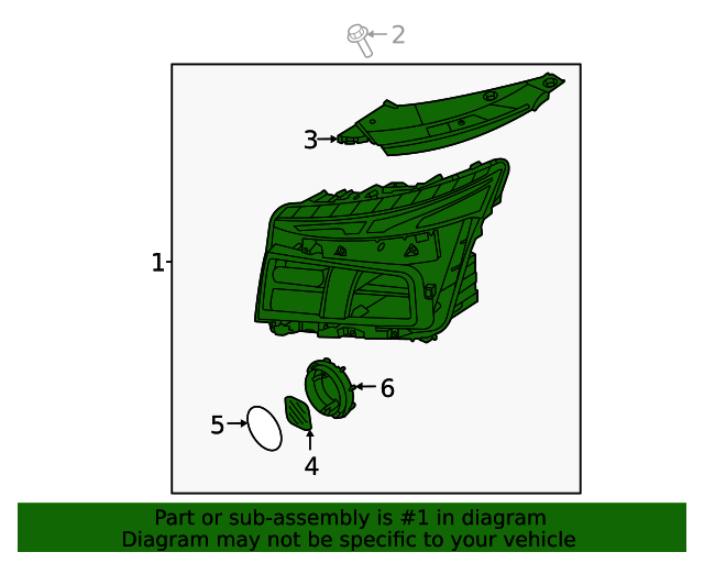 2021-2023 Hyundai Santa Fe Headlamp Assembly 92102-CL100 | Joseph ...