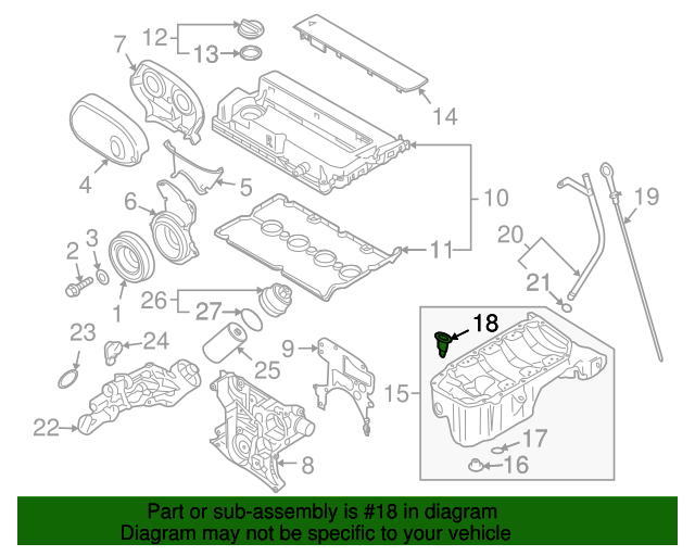 2009-2018 GM Engine Oil Pump Pickup Tube and Screen 55353334 GM ...