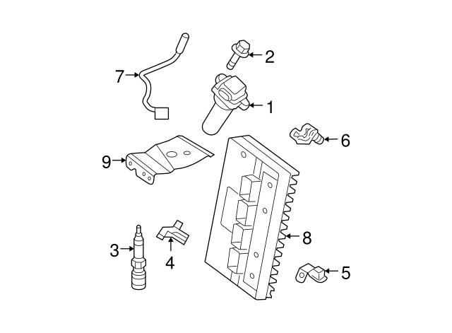 2006-2007 Mopar Ecm 4606838AC | TascaParts.com