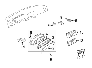 2001-2005 Hyundai Switch 93350-39300 | Hyundai Wholesale Direct