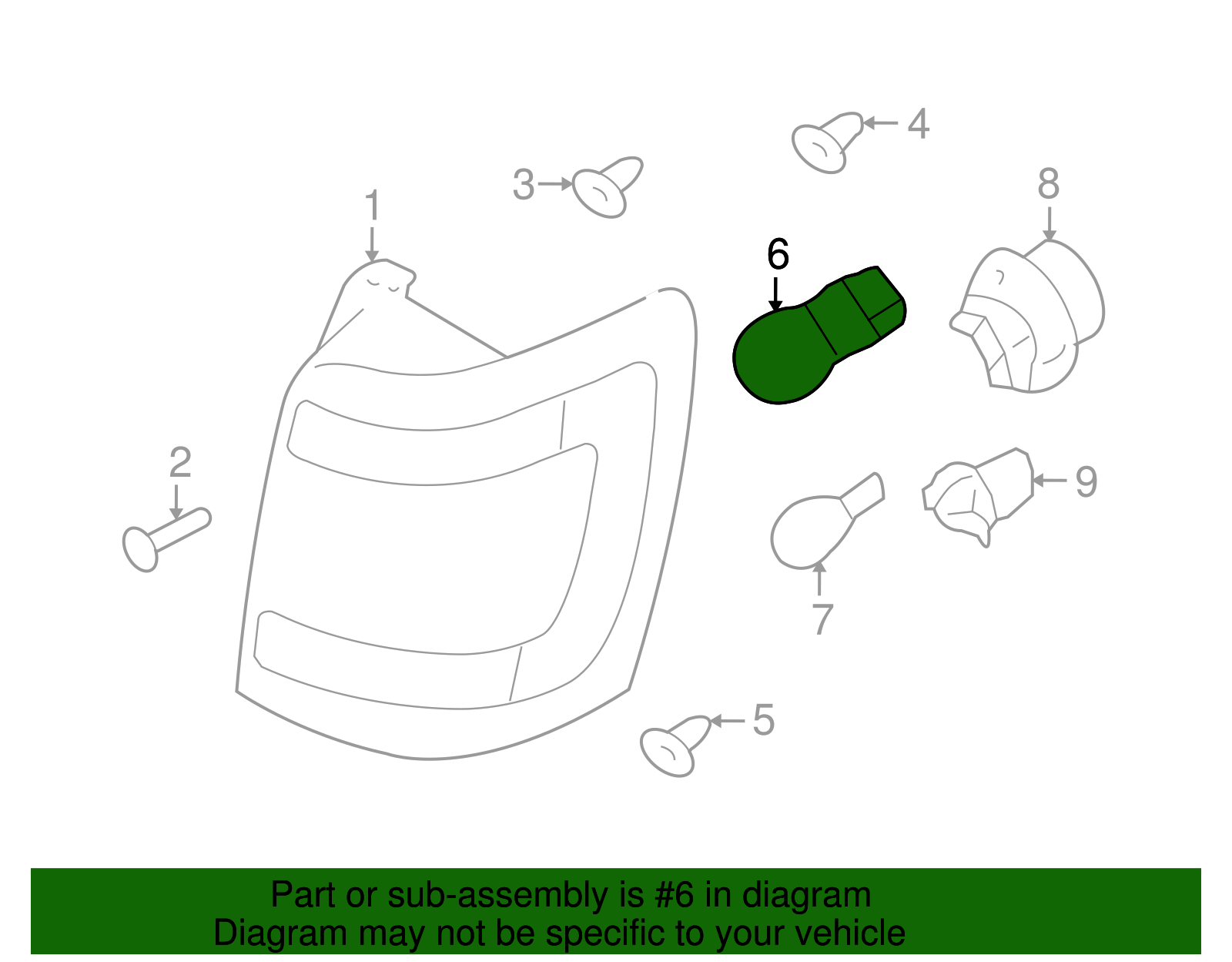 2005-2024 Ford OEM NEW Ford 2011-2014 Flex E150 E250 Limited Signal ...
