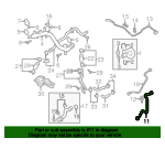 2008-2010 Audi Reservoir Hose 8K0-121-109-AA | OEM Parts Online