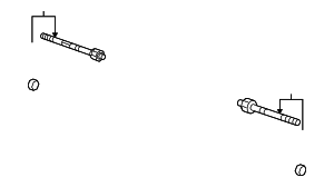 13286687 - Steering Linkage Inner Tie Rod Kit - 2011-2017 GM | OEM ...