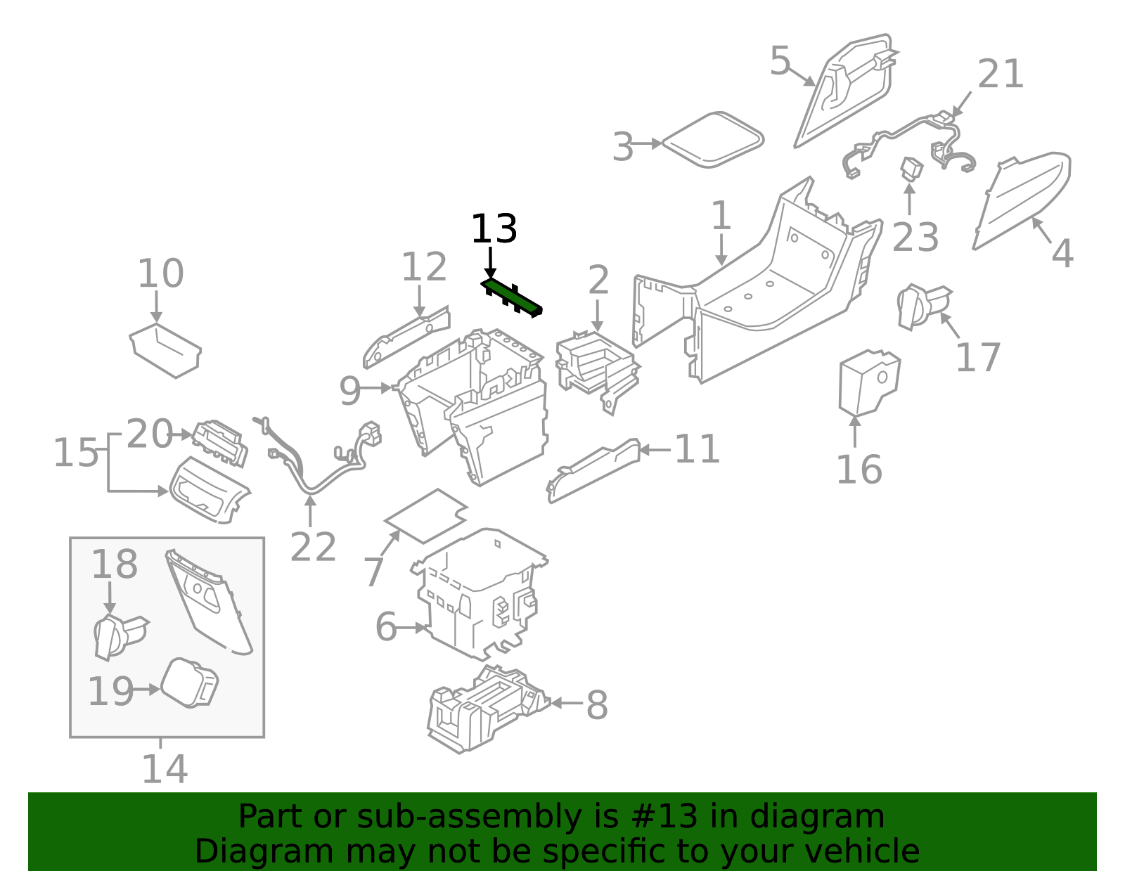 2020-2022 Hyundai Palisade Front Trim 84678-S8100-YJY | Hyundai ...